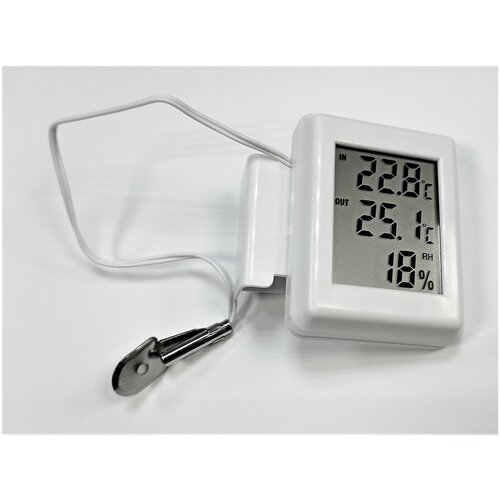 Термометр оконный электронный Maestra-SKF с функцией измерения влажности в помещении