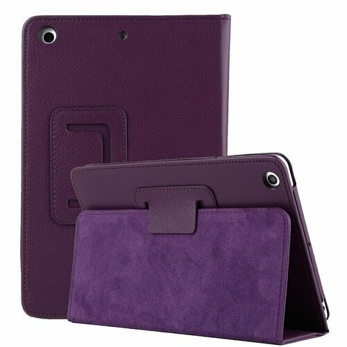 Чехол Mypads для iPad Air 2 (A1566/ A1567) импортная кожа, фиолетовый