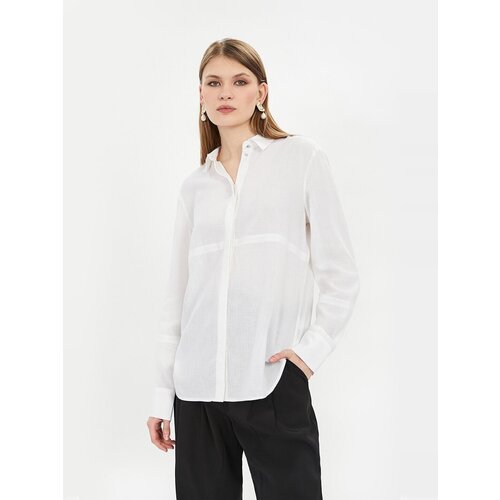 Блуза Baon, B171001, размер M, белый