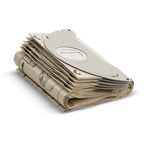 Мешки для пылесоса бумажные Karcher, для SE 6.100, с микрофильтром, 5 шт