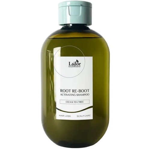 Шампунь Lador Root Re-Boot Activating Shampoo (Cica & tea tree) против выпадения волос для жирной и проблемной кожи, 300 мл