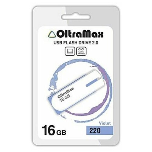 USB флэш-накопитель (OLTRAMAX OM-16GB-220-фиолетовый)