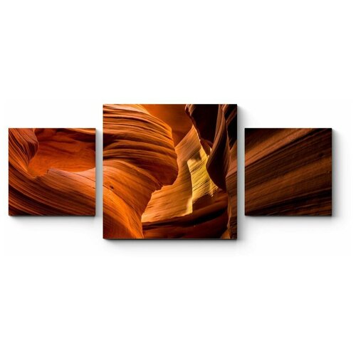 Модульная картина Прекрасные цвета каньона 200x86