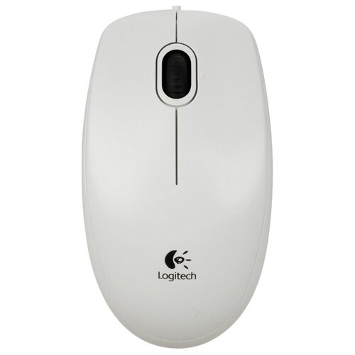 Мышь Logitech B100, белый