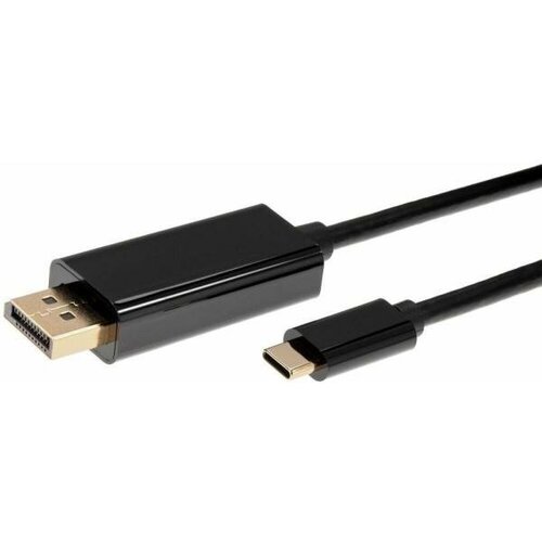 Кабель DisplayPort 1.8м VCOM Telecom ACU422C-1.8M круглый черный