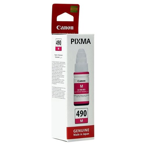 Картридж ориг. Canon GI-490M Magenta пурпурный для PIXMA G1400/2400/3400 (7000стр), цена за штуку, 244382