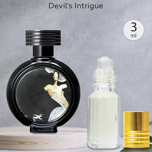 Gratus Parfum Devil's Intrigue духи женские масляные 3 мл (масло) + подарок