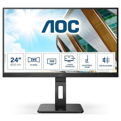 Монитор AOC 24P2QM 23.8" Black