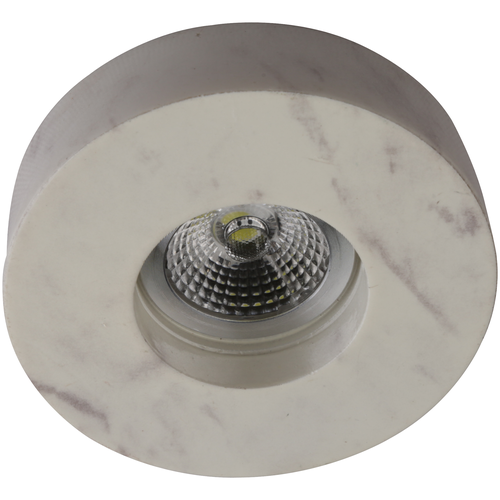 Светильник De Fran FT 430 WT, светлый камень, GU5.3, 50 Вт, цвет арматуры: серый, цвет плафона: серый