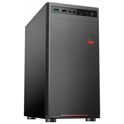 Компьютер iRU Home 310H5SE, Intel Core i3 10105, DDR4 8ГБ, 1ТБ(SSD), Intel UHD Graphics 630, Free DOS, черный [1862601]