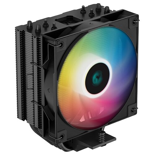 Кулер для процессора Deepcool AG400 BK ARGB, черный/ARGB