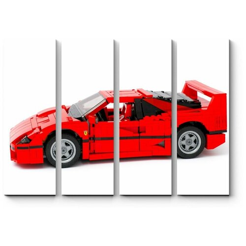 Модульная картина Лего Ferrari F40110x83