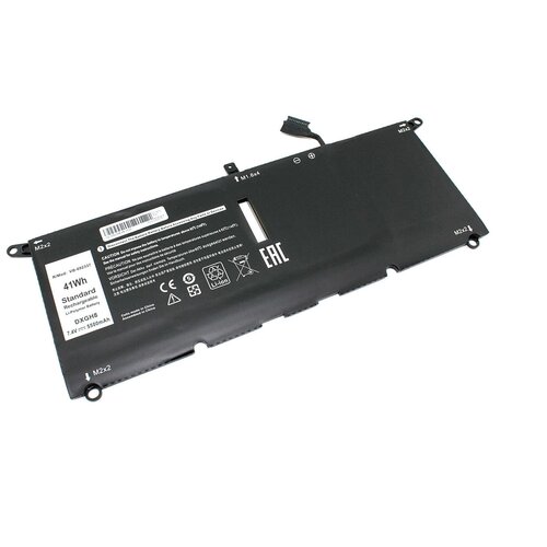 Аккумуляторная батарея для ноутбука Dell XPS 13 9370 (DXGH8) 7.4V 5500mAh OEM