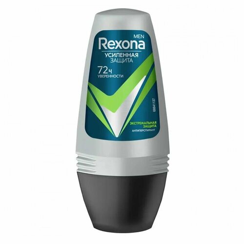 Антиперспирант роликовый для тела Rexona Экстремальная защита мужской 50 мл