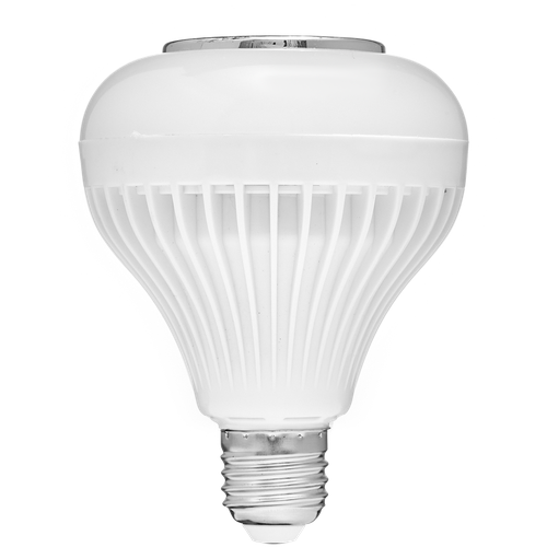Лампа светодиодная Volpe Disco Е27 220 В 8 Вт 200 Лм, регулируемый цвет света RGB, Bluetooth, пульт ДУ