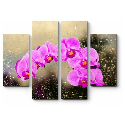 Модульная картина Роскошная орхидея 130x98