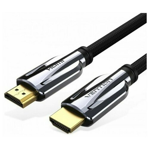 Кабель Vention HDMI версия 2.1. Высокоскоростной кабель Ultra HD, тип разъемов HD 19M/19M длина 3м, черный