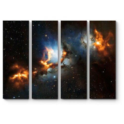 Модульная картина Туманность Ориона 80x60
