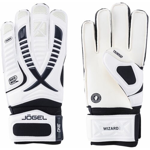 Вратарские перчатки Jogel One Wizard CL3, белый