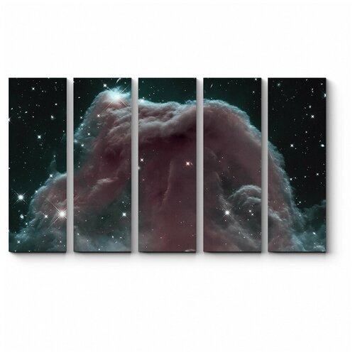 Модульная картина Космический туман 130x78