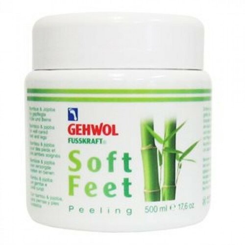 Gehwol Fusskraft Scrub Soft Feet - Пилинг Бамбук и Жожоба 500 мл