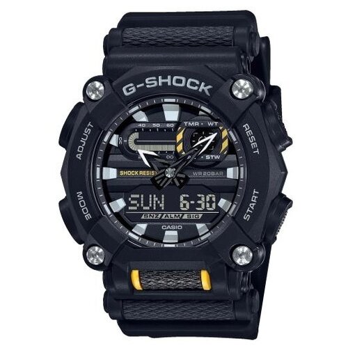 Наручные часы CASIO G-Shock GA-900-1A, черный