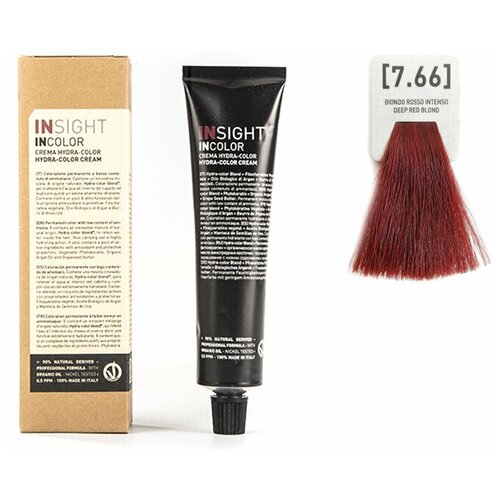 Insight Incolor крем-краска, 7.66 красный интенсивный блондин, 100 мл