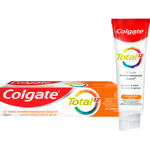 Зубная паста Colgate Total Витаминный заряд 100мл