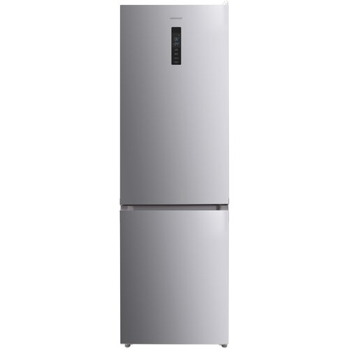 Холодильник NORDFROST RFC 350D NFS двухкамерный, 348 л объем, Total No Frost, дисплей, серебристый