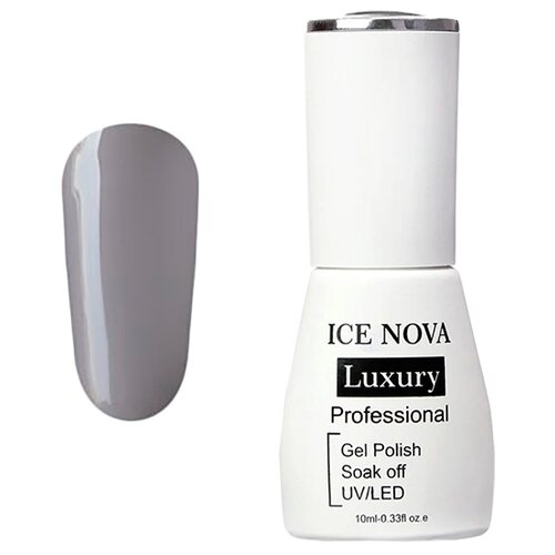 ICE NOVA Гель-лак Luxury Professional, 10 мл, 041 bone
