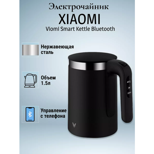 Электрический чайник Xiaomi Viomi Smart Kettle Bluetooth, Белый