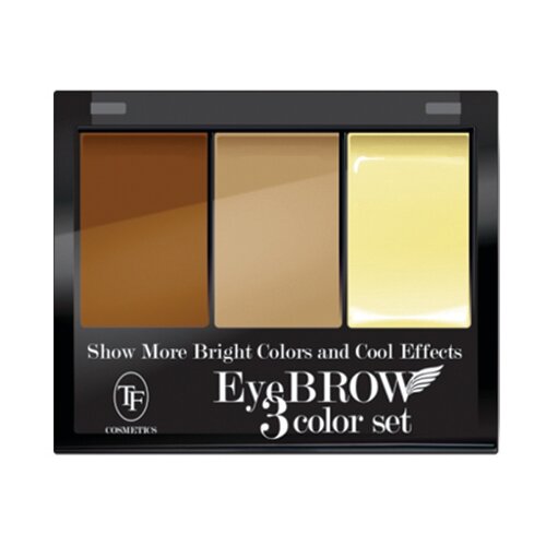 TF Cosmetics Тени для коррекции бровей EyeBROW 3 color Set, 101 brown