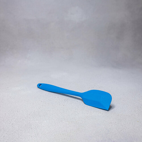 Силиконовая лопатка 21 см, синяя