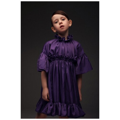 Платье Leya.me, размер 92, фиолетовый
