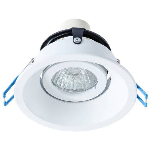 Спот Arte Lamp Taurus A6668PL-1WH, GU10, 50 Вт, нейтральный белый, цвет арматуры: белый, цвет плафона: белый