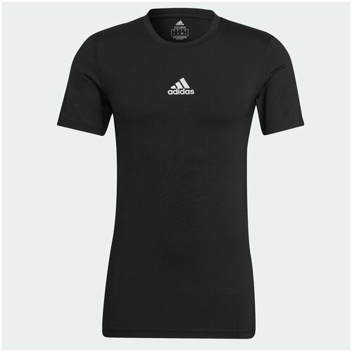 Футболка adidas Techfit Compression Short Sleeve, размер l, черный