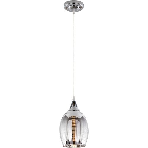 Потолочный светильник Rivoli 9123-201, E27, 40 Вт, кол-во ламп: 1 шт., цвет: хром