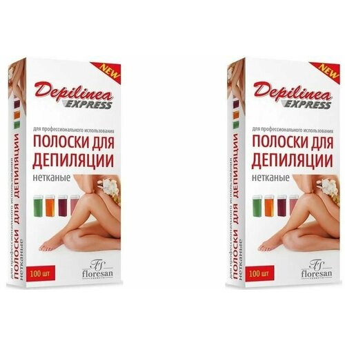 Полоски для депиляции нетканые Floresan (Флоресан), 70x180мм х 2уп
