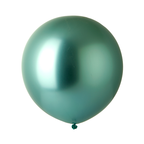 Шар латексный ненадутый 30"(76см) GB30 /93 Хром Shiny Green /Ит 76 см (1 в уп)