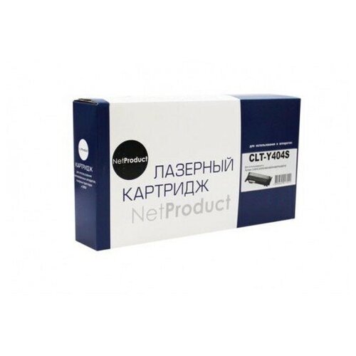 Картридж NetProduct N-CLT-Y404S, 1000 стр, желтый