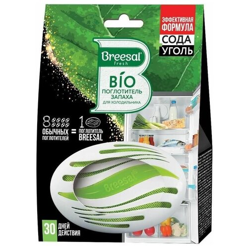 Breesal Био-поглотитель запаха для холодильника 80 гр