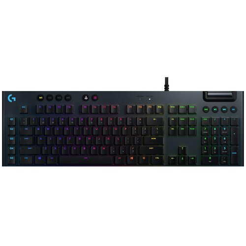 Клавиатура Logitech G G815 RGB Tactile Switch GL Tactile, черный