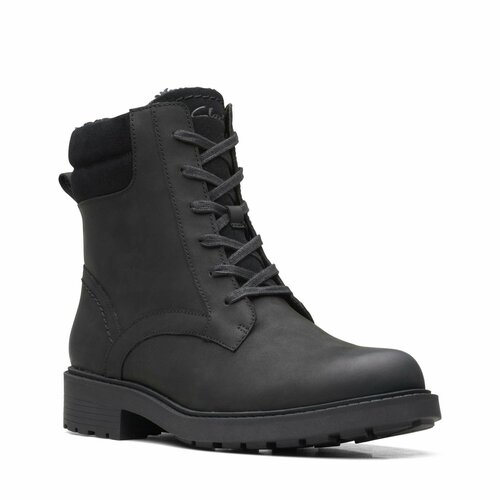 Ботинки Clarks, размер 39.5, черный