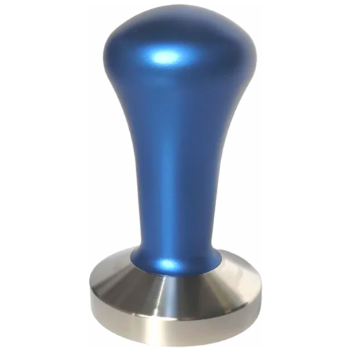 Темпер для кофе диаметр 58 мм, цвет синий, высота 90 мм, нержавеющая сталь + алюминий CGPro