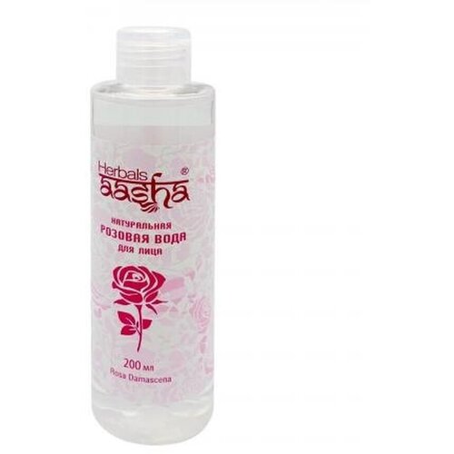 Aasha/Розовая вода /Rose water (косметическая) /200мл/ Индия