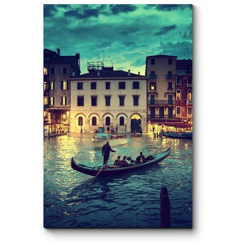 Модульная картина Гранд-канал в закат, Венеция60x90