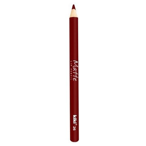 Карандаш для губ Kiki Matte Lip Pencil 26, оттенок бордовый