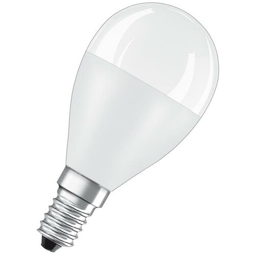 Лампа светодиодная LED 10 Вт E14 3000К 800Лм шарик 220 В (замена 75Вт) 4058075579712 LEDVANCE (5шт.)
