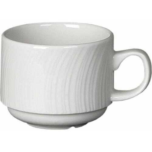 Чашка Steelite Спайро кофейная 85мл, 85х60х45мм, фарфор, белый