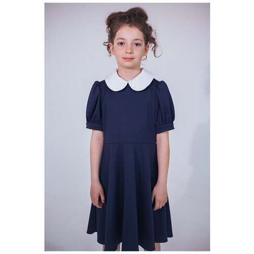 Школьное платье Leya.me, размер 152, синий